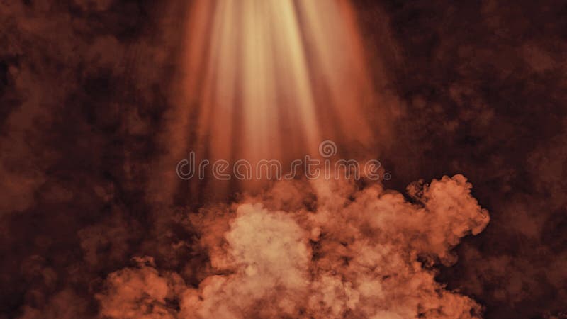 Abstract Smoke with Light Effect. Lighting Spotlighting Texture ...