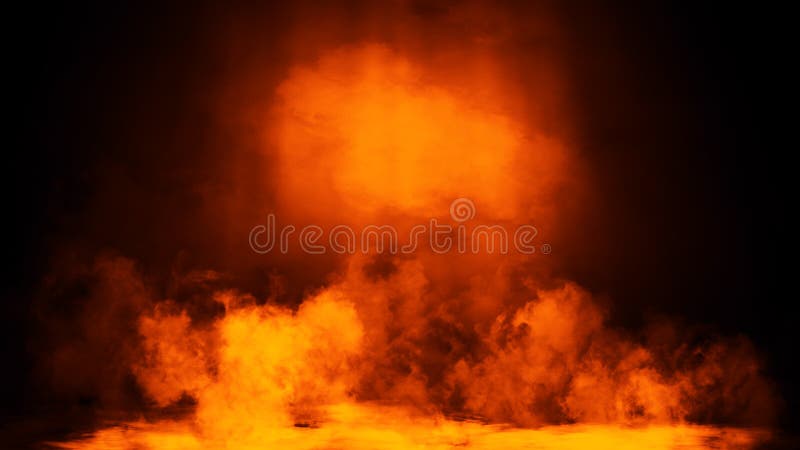Abstract Smoke with Light Effect. Lighting Spotlighting Texture ...