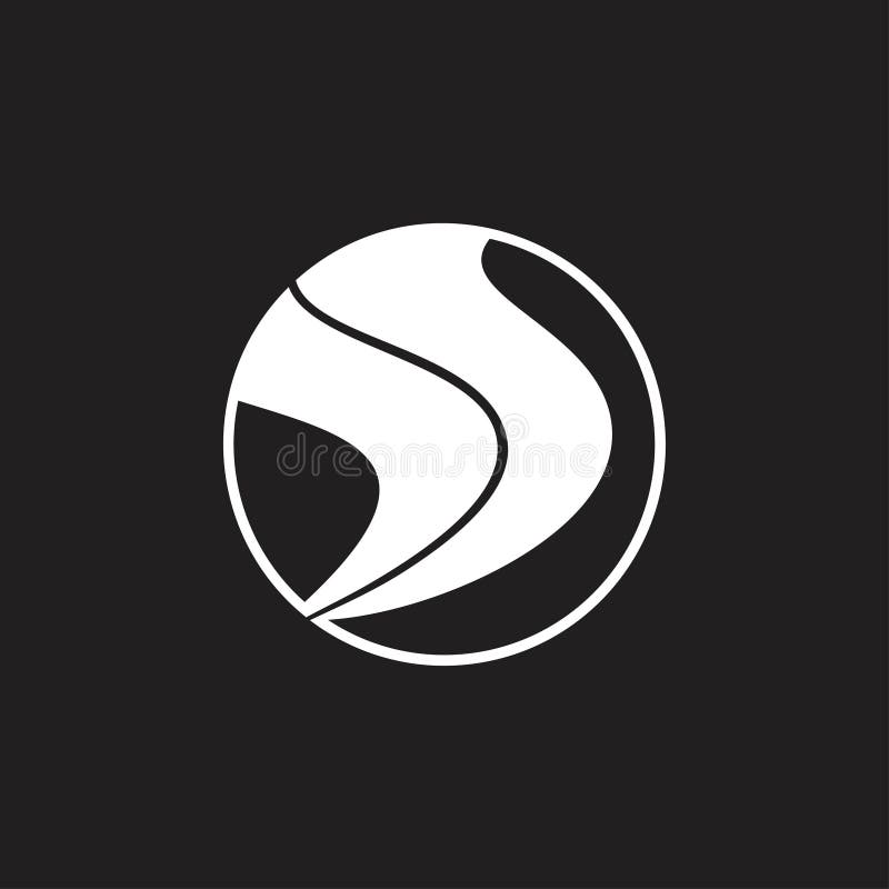 Abstract smoke logo vector stock vector. Illustration of curve - 168848248