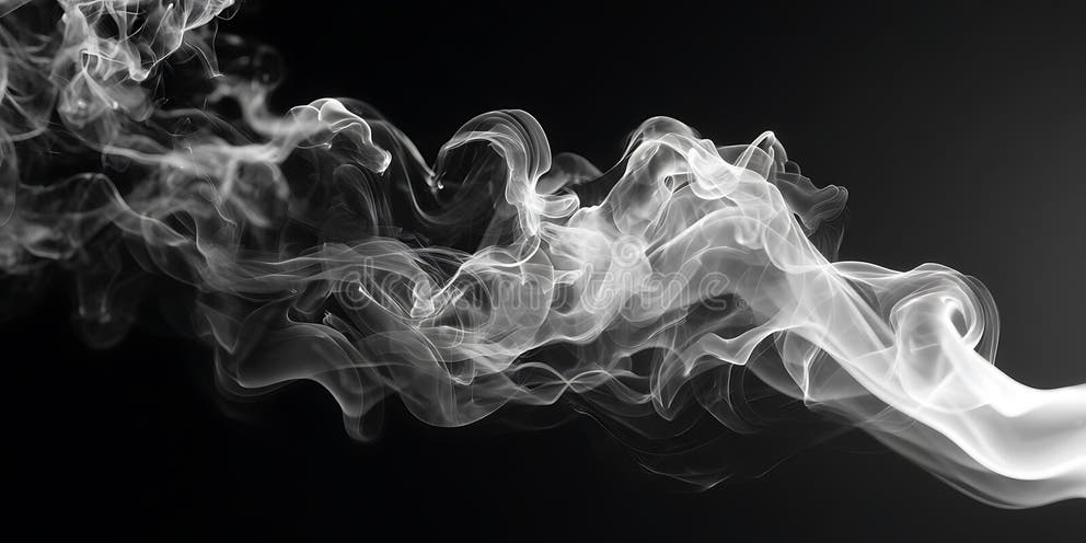 Abstract Smoke Monochrome Vapor Texture for Design Projects Stock ...