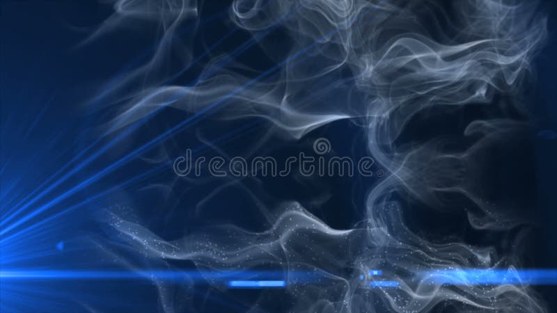 Light Particle Trails Rainfall Animation in 4K. Energy Light Colorful ...