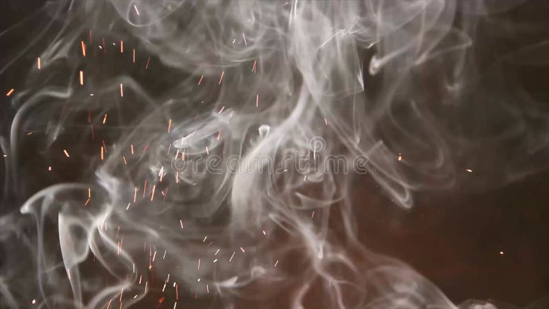 Abstract Smoke with Sparks a Captivating Artistic Background Effect for ...