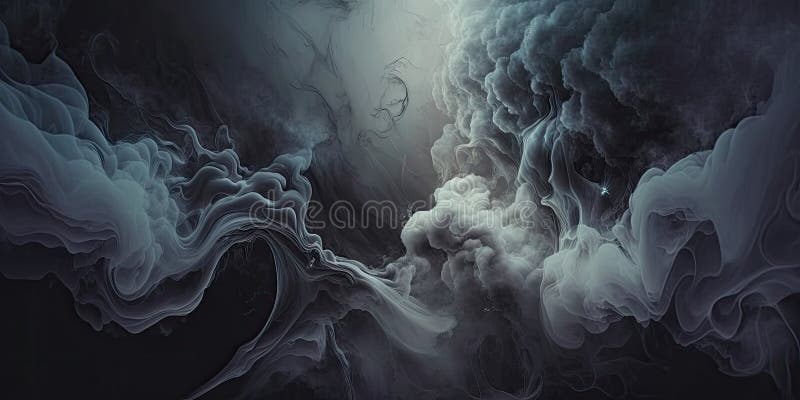 Abstract Smoke Texture. Generative AI Stock Illustration - Illustration ...