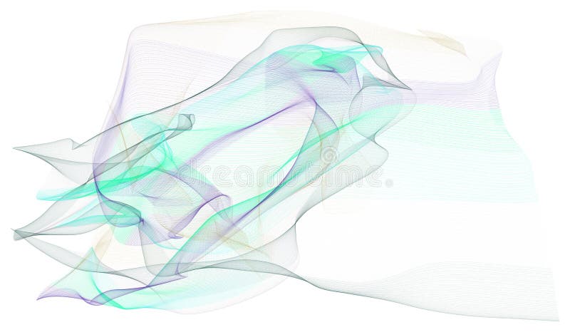 Abstract Smoky Line Art Illustrations Background. Cover, Texture ...