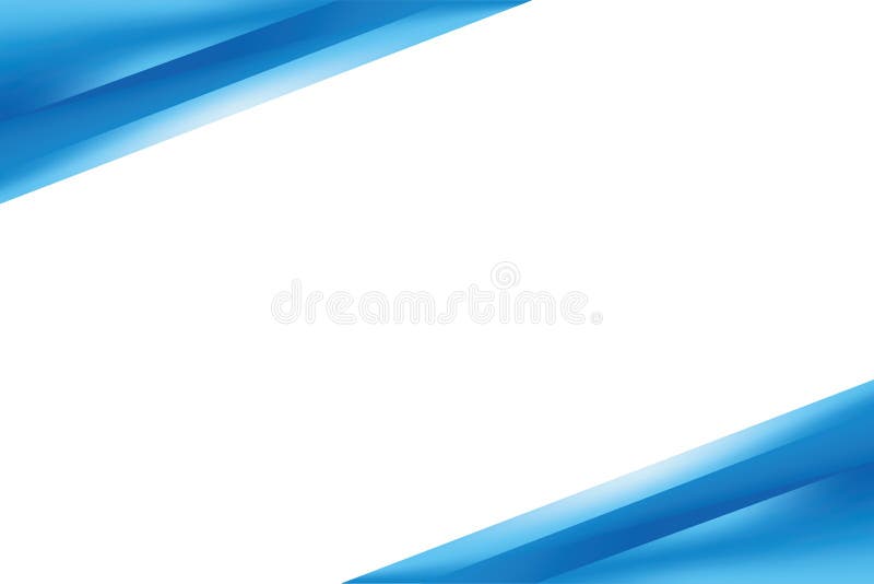 Abstract Smooth Blue Corner Background Design Template Vector Stock ...