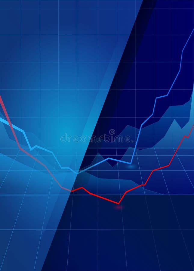 Abstract Smooth Blue Report Cover Design. Stock Vector - Illustration ...