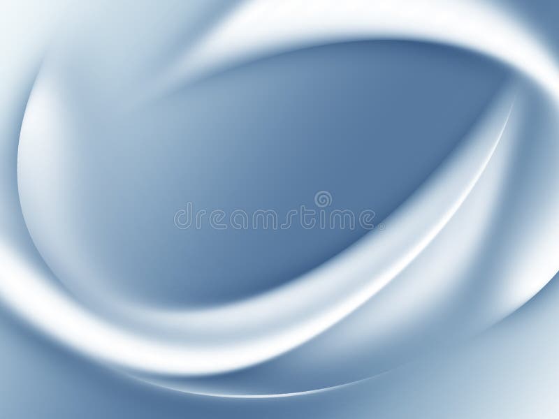 Abstract Smooth Blue Soft Wave Gradient Background Stock Illustration ...