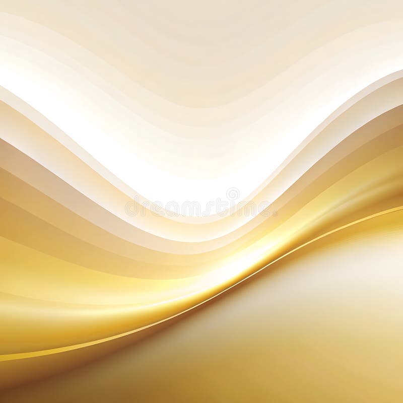 Abstract Smooth Gradient Gold White Texture Background, Blurred Glowing ...