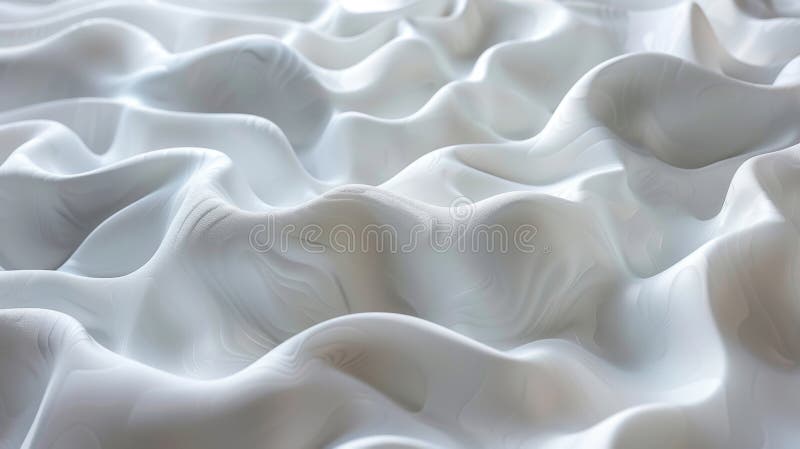 Abstract Smooth Light Three-dimensional Background . a Design Element ...