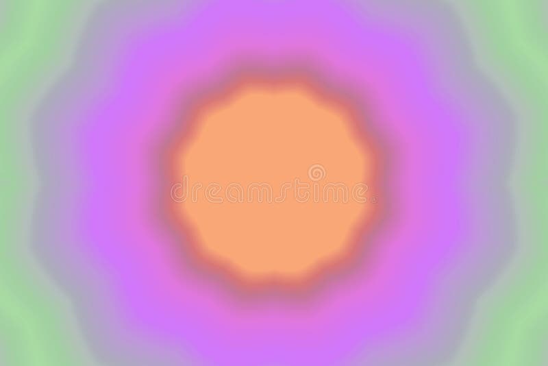 Abstract Smooth Pastel Color Circle Shapes Image Stock Illustration ...