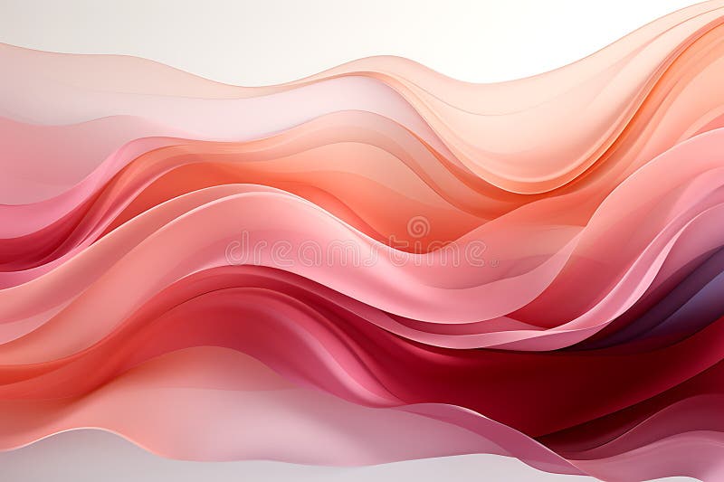 Abstract Smooth Pink Wave Mesh Gradient Background Design Stock ...