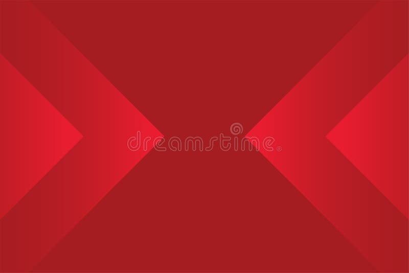 Abstract Cool Red and Black Id Card Design Template Vector Stock Vector ...