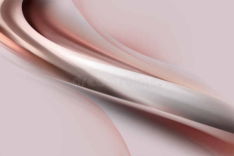Abstract Smooth Red Wave Element. Flow Curve Red Motion Illustration ...