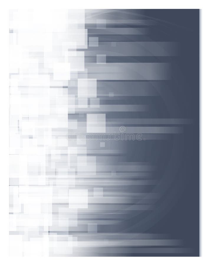 Abstract Smooth Blue Report Cover Design. Stock Vector - Illustration ...