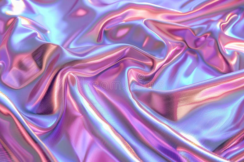Abstract Smooth Transparent Silk Cloth Waves with a Glossy Liquid ...