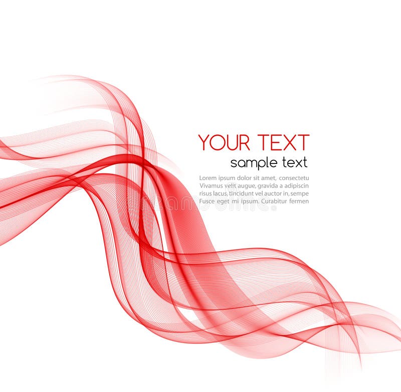 Abstract Smooth Wave Motion Illustration Stock Vector - Illustration of ...