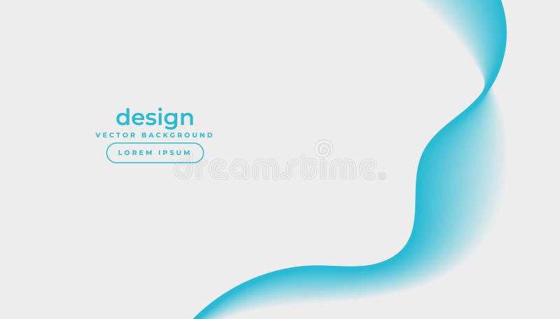 Abstract and Smooth Wavy Line Background for Business Presentation ...