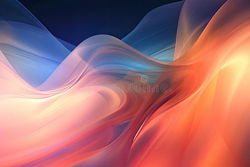 Abstract Smooth Wavy Soft Gradient Colors Glossy Background. Stock ... Abstract Smooth Wavy Soft Gradient Colors Glossy Background. Stock ...