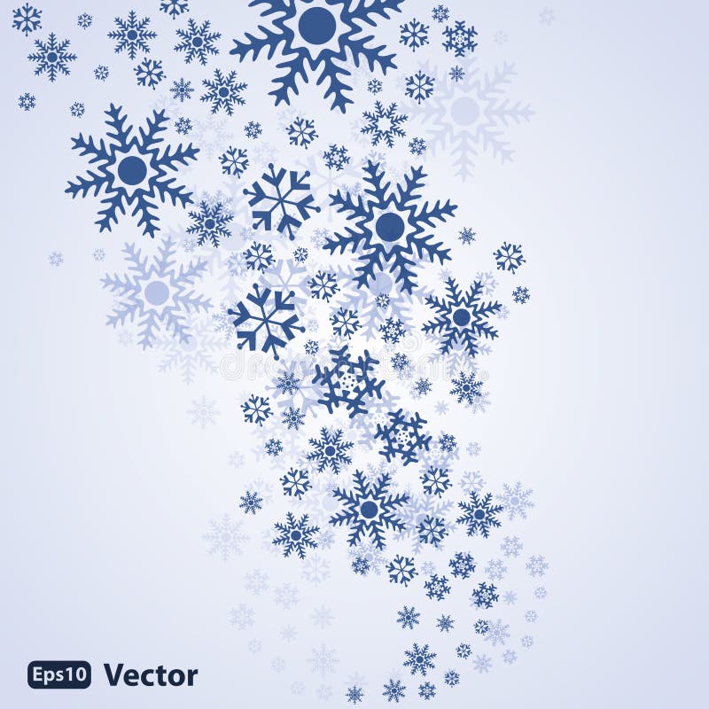 Abstract Snow Background Vector Stock Vector - Illustration of ...