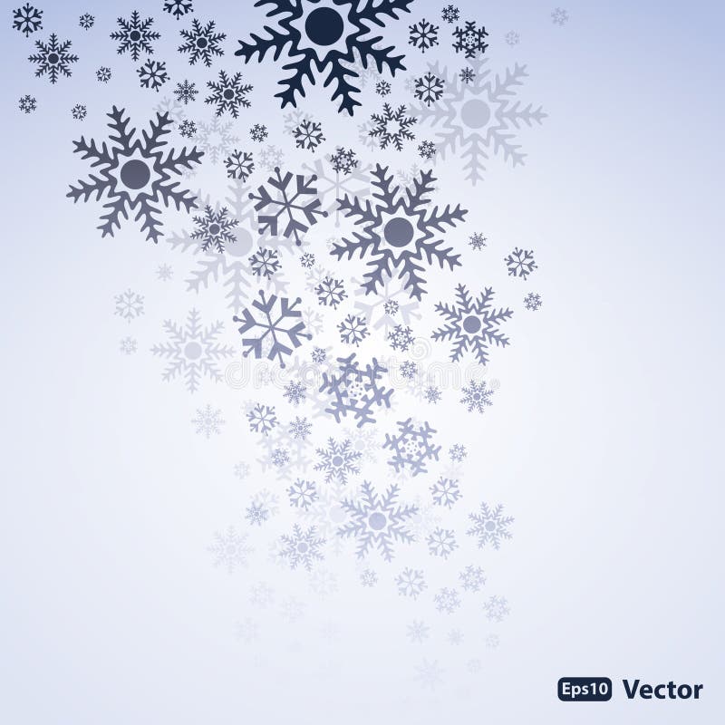Abstract Snow Background Vector Stock Vector - Illustration of abstract ...