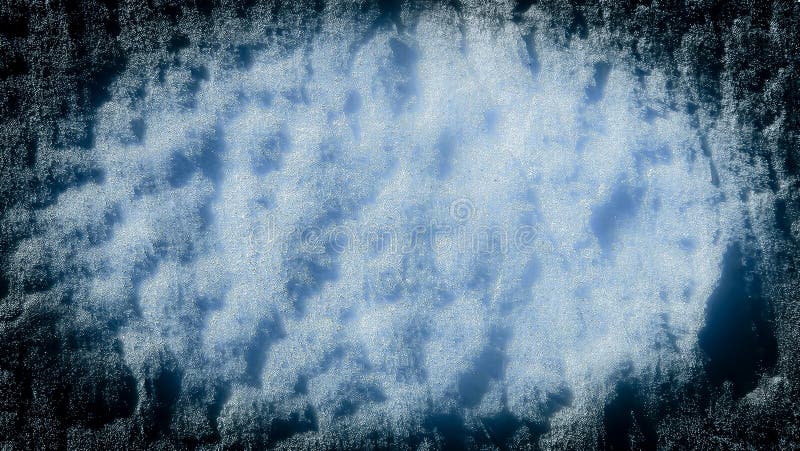 Abstract Snow Covered Full Frame Texture Winter Theme Border Frame ...