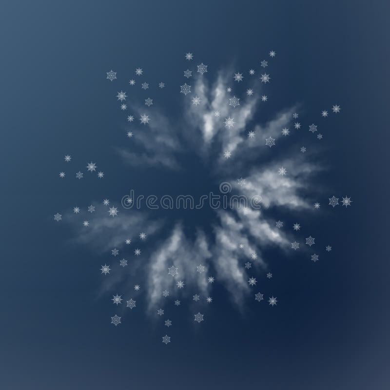 Abstract Snow Explosion stock vector. Illustration of design - 132609303