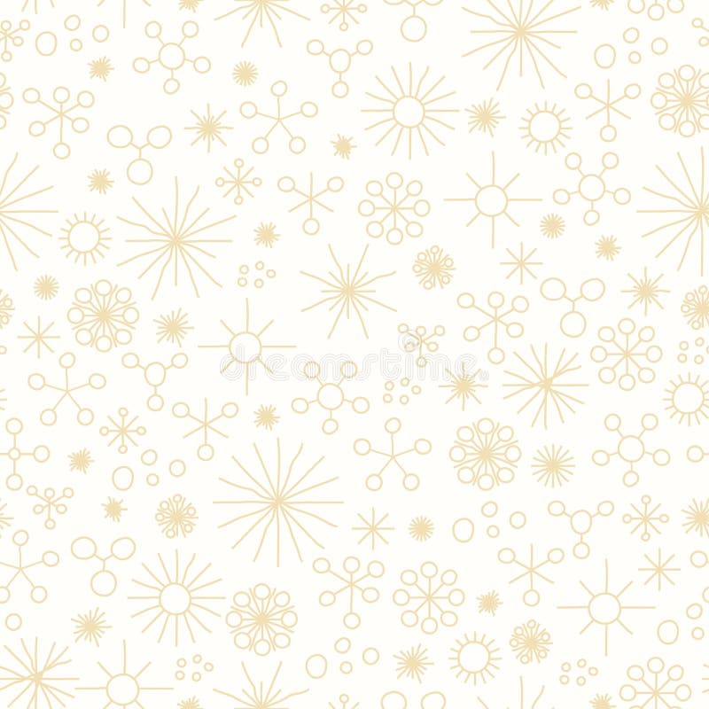 Abstract Snow Fall Seamless Stock Vector - Illustration of jewelry ...