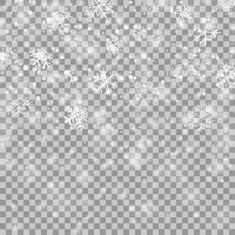 Abstract Snow Fall Seamless Stock Vector - Illustration of jewelry ...