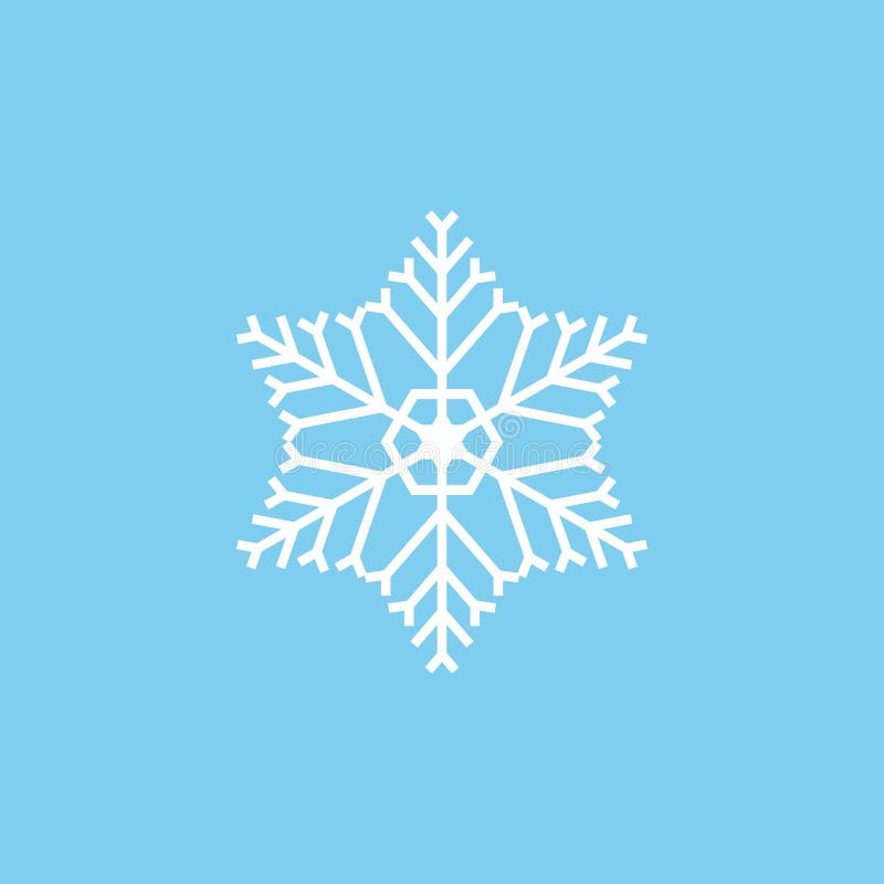 Abstract Snow Icon Logo Vector Stock Vector - Illustration of element ...