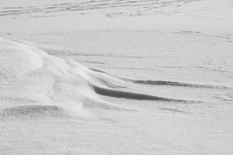 Abstract snow shapes stock photo. Image of macro, dune - 83325130