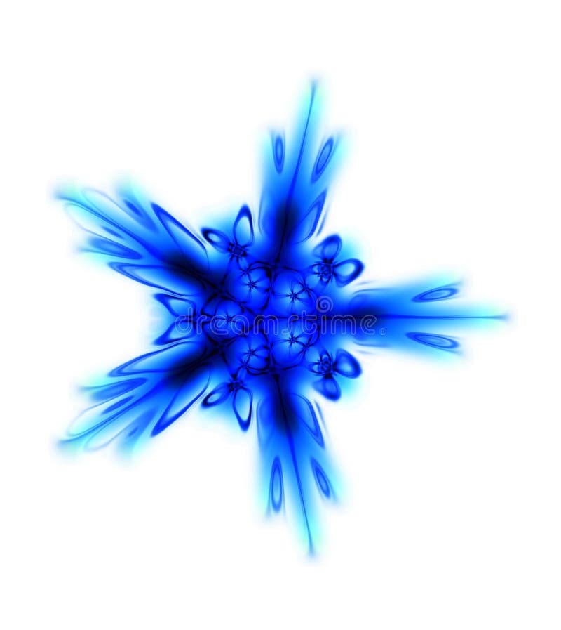Abstract snow star stock illustration. Illustration of snowfall - 89428480
