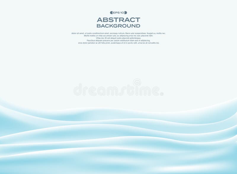 Abstract of Snow Wave Pattern Background. Stock Vector - Illustration ...