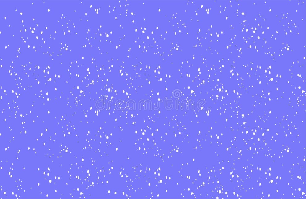 Abstract Snowfall Pattern in Flat Vector Illustration Stock Vector ...