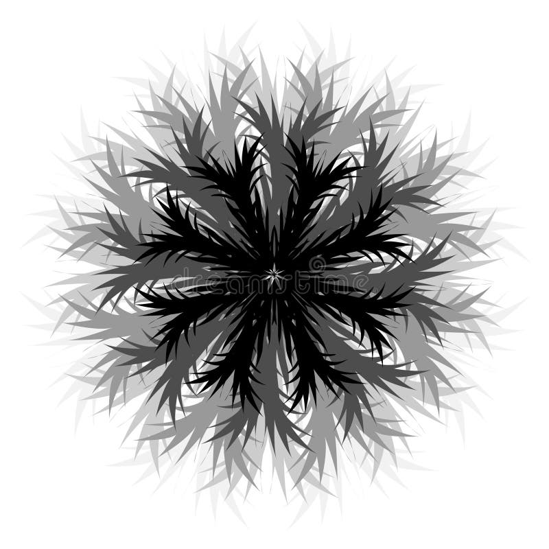 The abstract snowflake. stock vector. Illustration of backgrounds ...