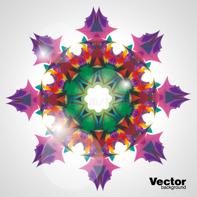 Abstract snowflake stock vector. Illustration of pattern - 16896253
