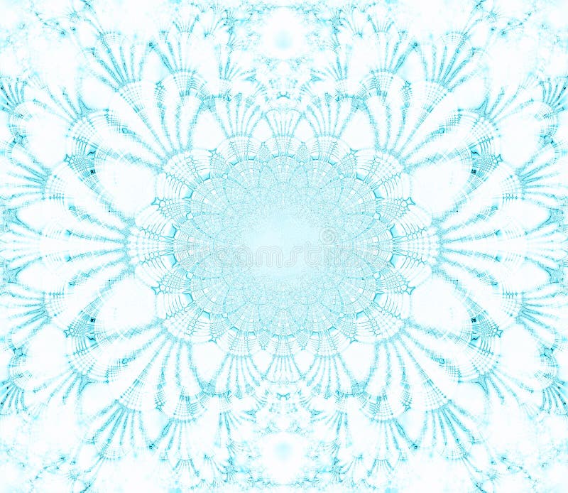 Abstract Snowflake Background of Holiday Lights Stock Vector ...