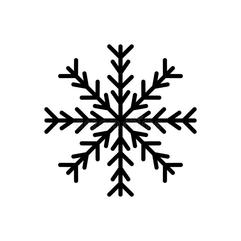 Abstract Snowflake Shape, Vector. Stock Vector - Illustration of ...