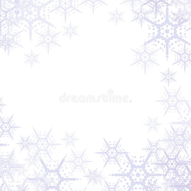 Abstract Snowflakes Background Stock Vector - Illustration of wallpaper ...