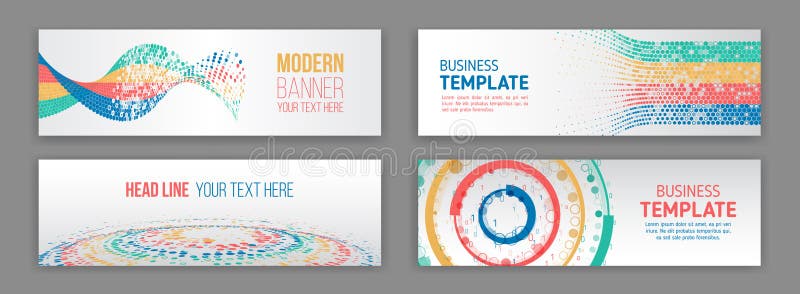 Big Data Futuristic Web Background. Visualization of Data Arrays ...