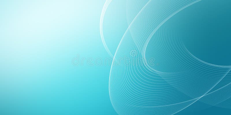 Abstract Soft Blue Background with Wavy Lines for Banner Design ...