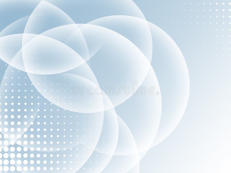 Abstract Soft Blue Circle Background Stock Illustration - Illustration ...