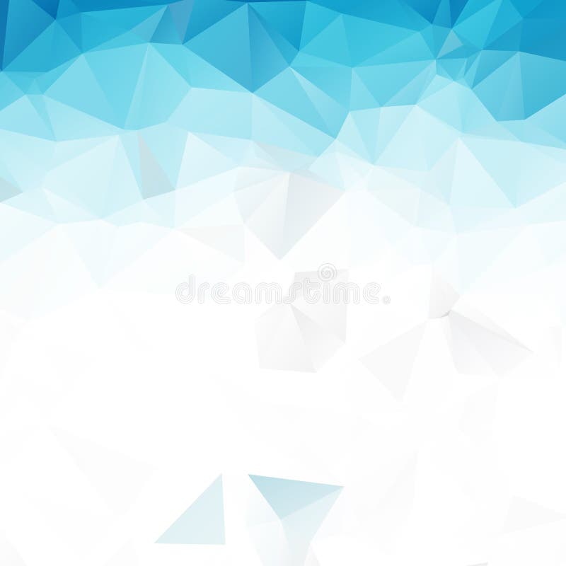 Abstract Soft Blue Polygonal Background Stock Vector - Illustration of ...