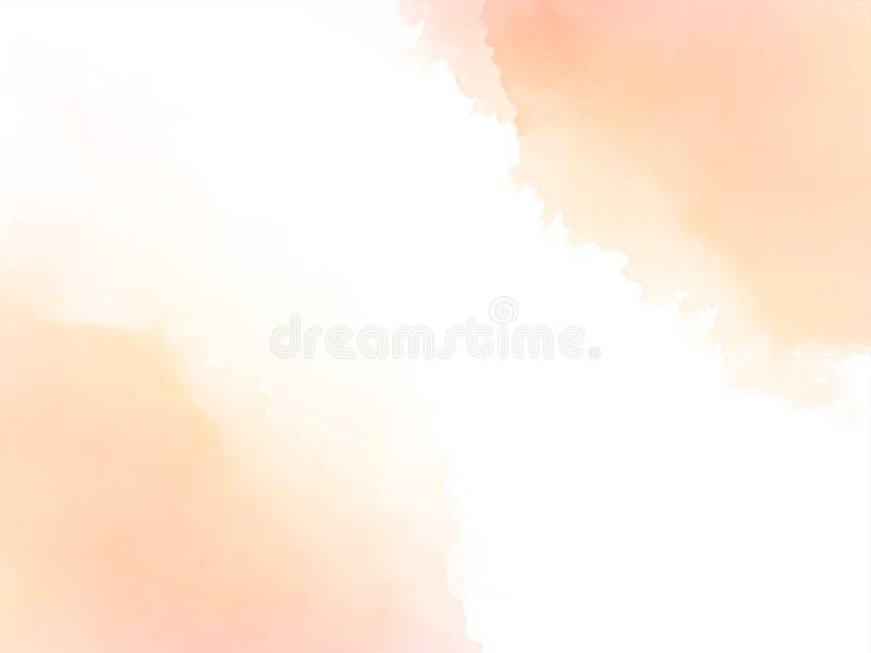 Abstract Soft Brown Hand Painted Watercolor Pastel Background Stock ...