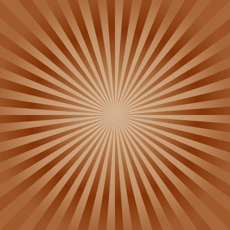 Brown rays stock vector. Illustration of texture, radial - 140413412