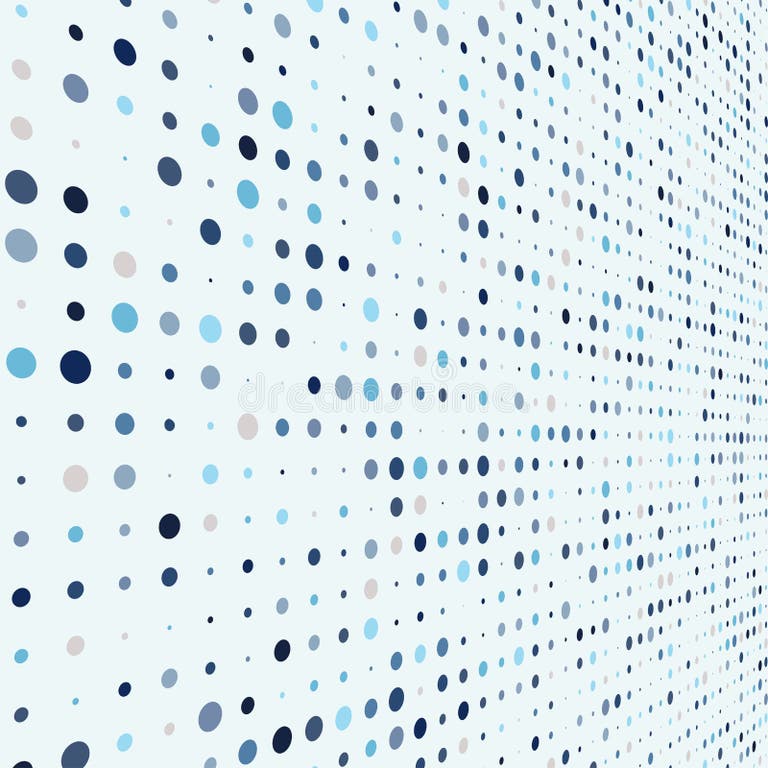 Modern Dotted Particles Digital Technology Background Vector Design ...
