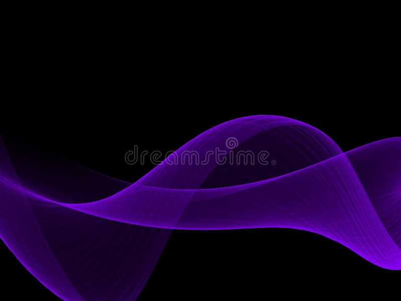 Abstract Soft Color Violet Wave Background Stock Illustration ...