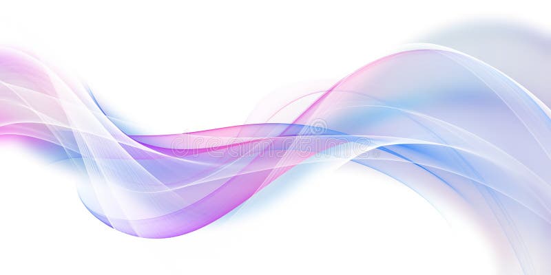 Abstract Soft Colorful Wave Background Stock Illustration ...