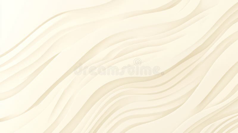 Abstract Soft Cream Wave Pattern Background, Nature Inspired Layered ...