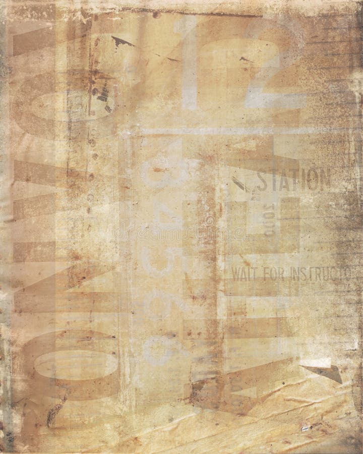 Vintage Antique Text Paper Background Stock Photo - Image of south ...