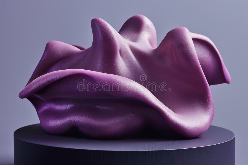 Abstract Soft Purple Texture, Smooth Transitions, Subtle Glow ...